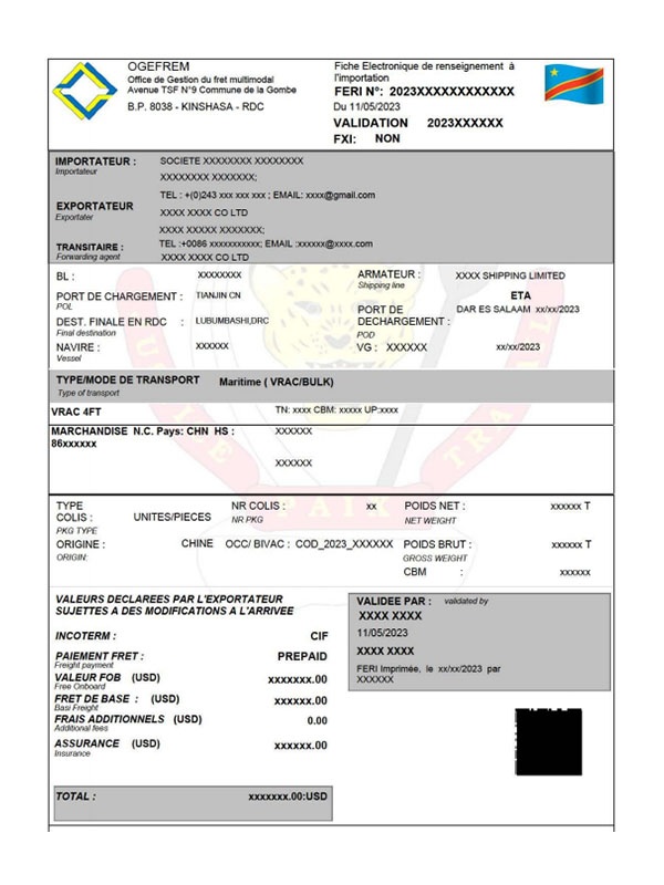 FERI/AD en RDC - GLOBAL FERI